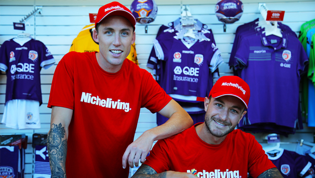 Nicheliving extend Glorious partnership - Perth Glory