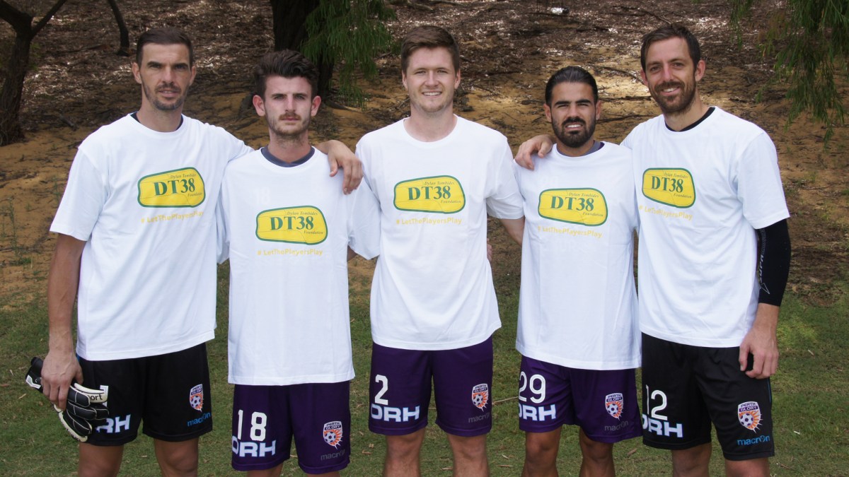 In memory of Dylan Tombides - Perth Glory