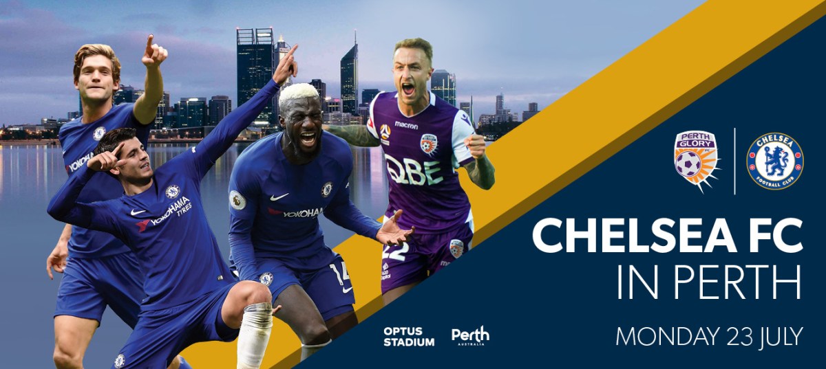 Date confirmed for Chelsea blockbuster - Perth Glory