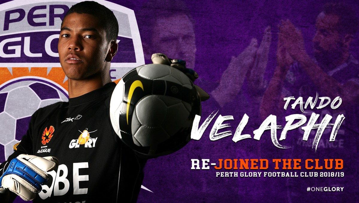 Velaphi back for more Glory - Perth Glory