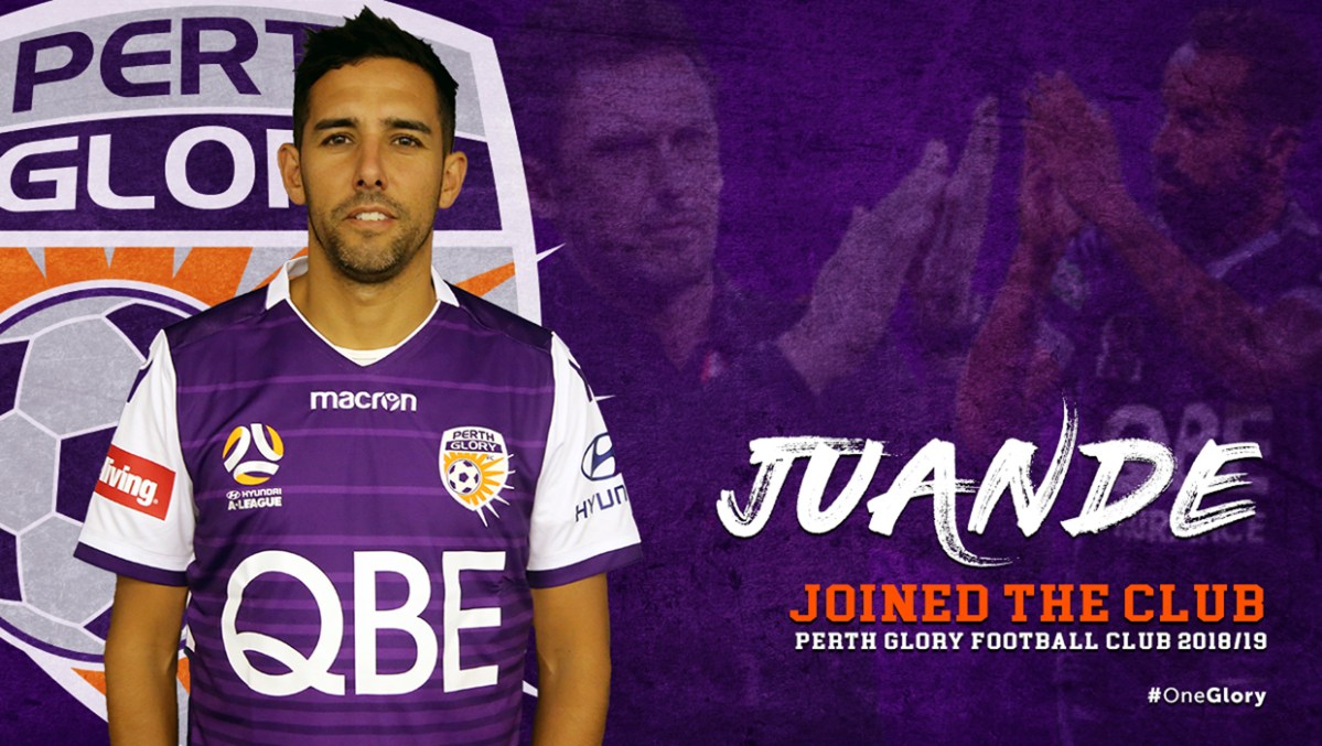Bienvenido Juande! - Perth Glory