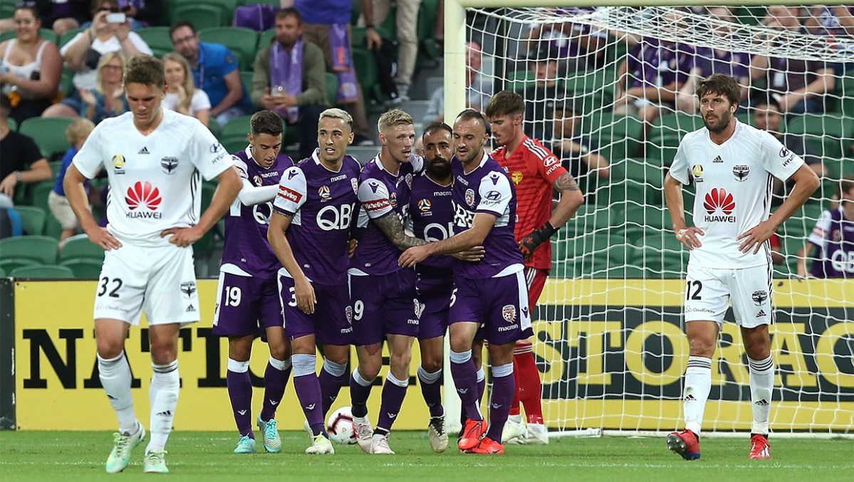 Premiers reach 60 points with thumping win - Perth Glory