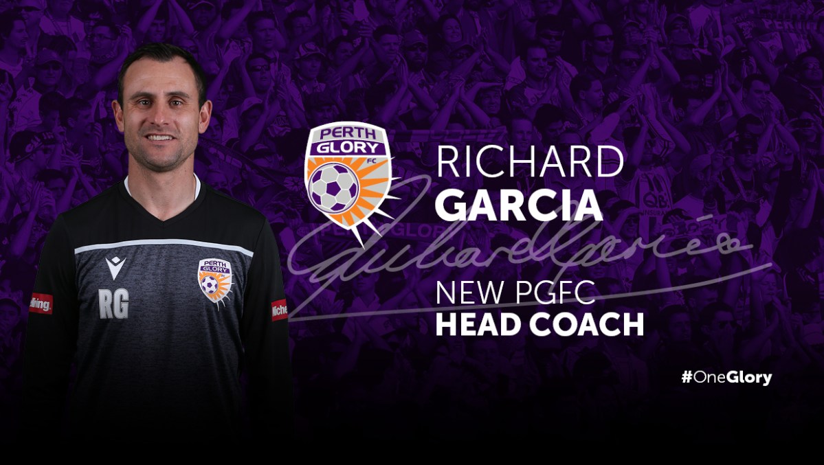 Richard Garcia appointed new Glory Head Coach - Perth Glory