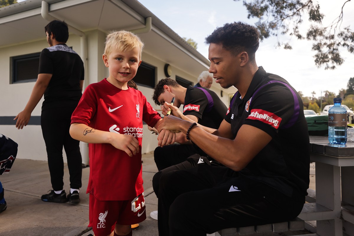 Smiles galore at latest PGFC Holiday Clinics! - Perth Glory