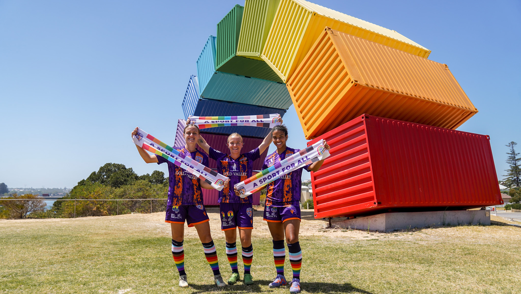 All set for a glorious Pride Celebration! - Perth Glory