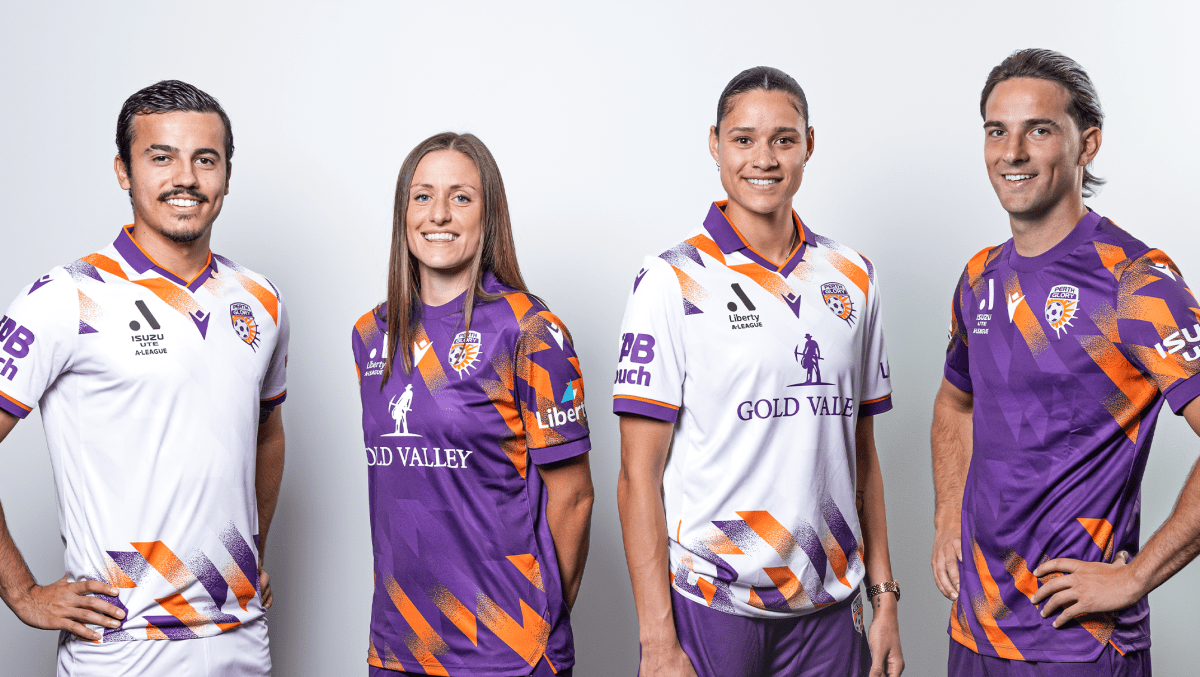 Glory's new 23/24 Macron home and away kits revealed - Perth Glory