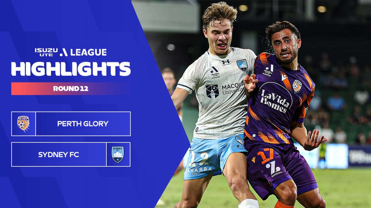 Perth Glory v Sydney FC – Highlights | Isuzu UTE A-League 2023-24 | Round 12 | A-League Men Videos