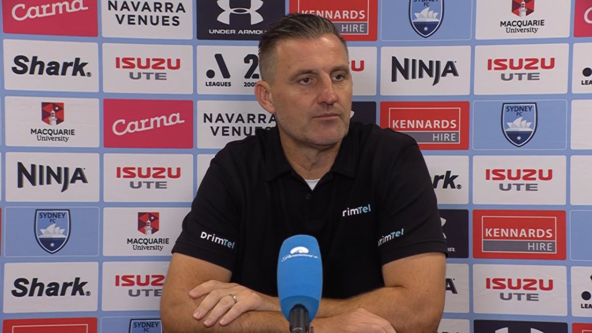 David Zdrilic | Press Conference | Sydney FC v Perth Glory | A-League ...