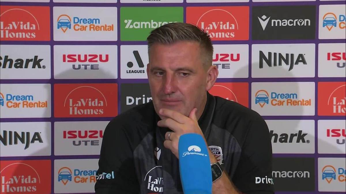 David Zdrilic | Press Conference | Perth Glory v Melbourne Victory | A ...