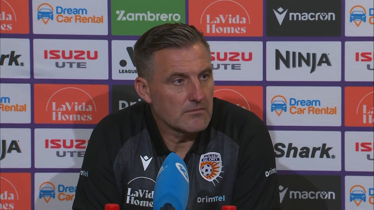 David Zdrilic | Press Conference | Perth Glory v Central Coast Mariners ...