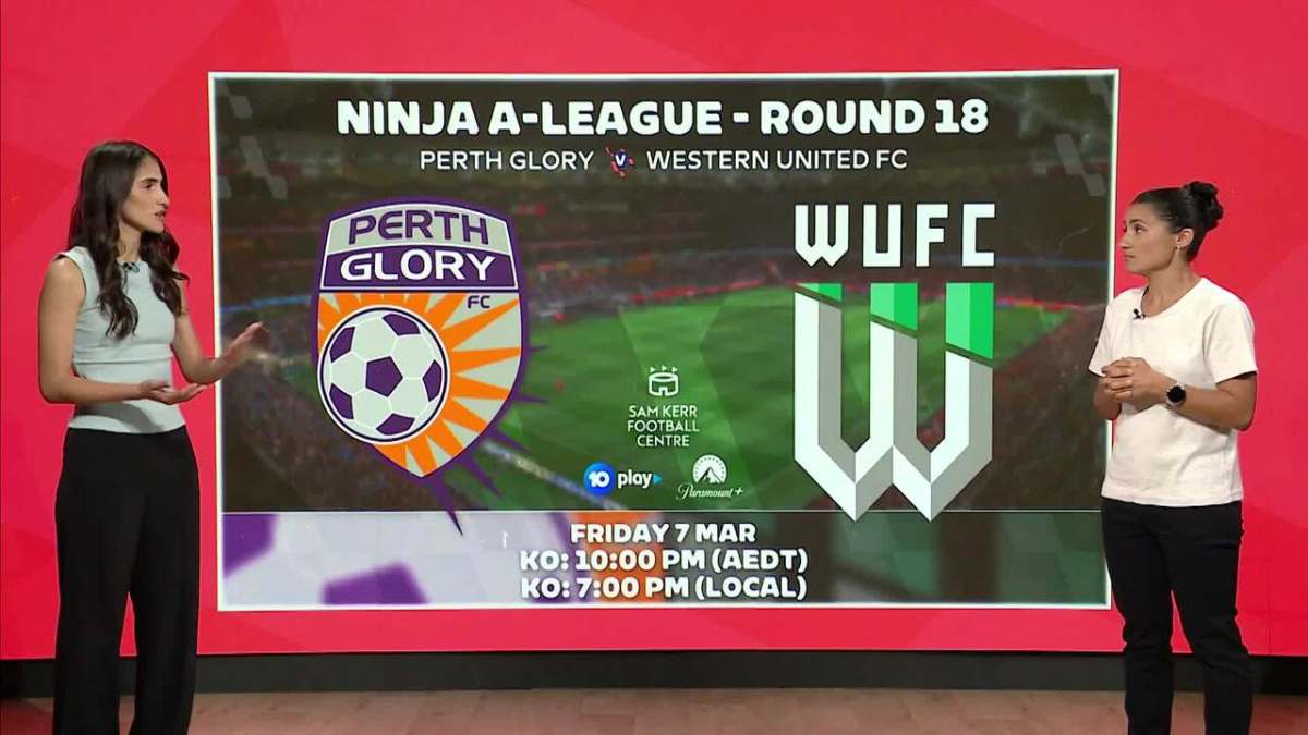 Perth Glory v Western United | Round 18 Preview | Ninja A-League | A-League Women Videos