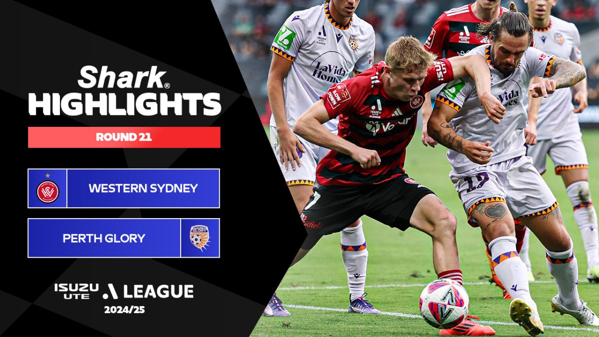 Western Sydney Wanderers v Perth Glory – Shark Highlights | Isuzu UTE A ...