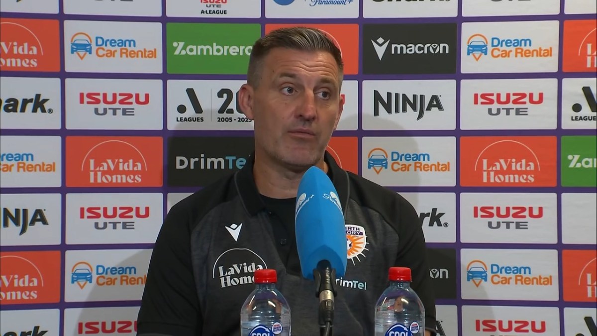David Zdrilic | Press Conference | Perth Glory v Adelaide United | A ...