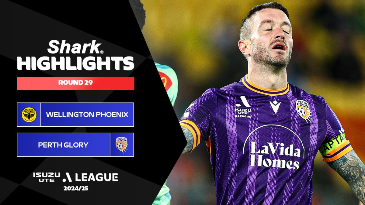 Wellington Phoenix v Perth Glory – Shark Highlights | Isuzu UTE A ...