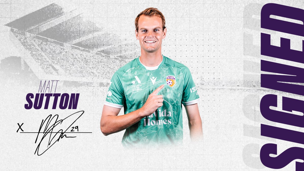 Goalkeeper Sutton signs for Glory on short-term contract - Perth Glory