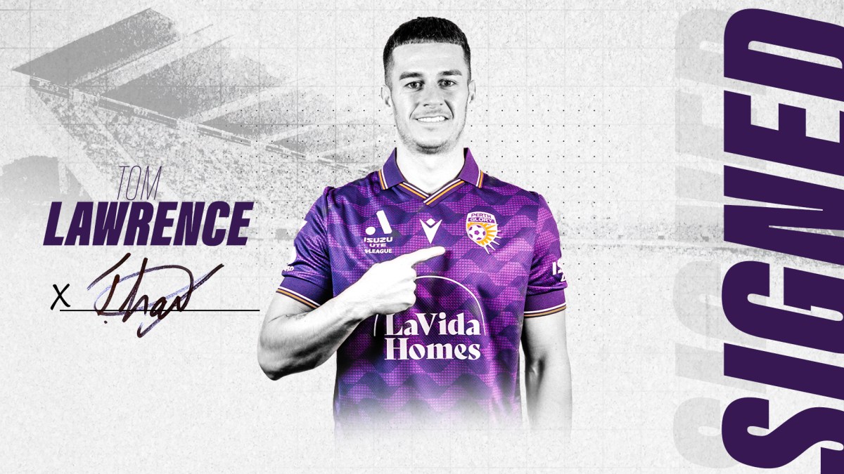 Glory sign Welsh international forward Lawrence - Perth Glory
