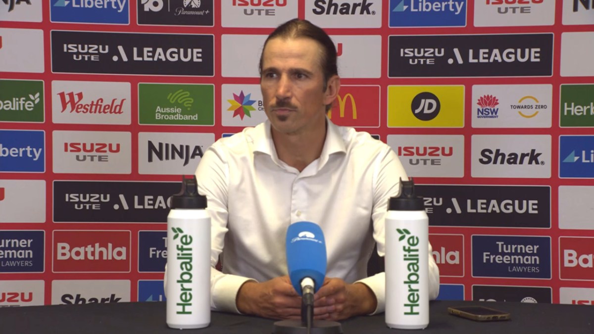 Adam Griffiths | Press Conference | Western Sydney Wanderers v Perth ...
