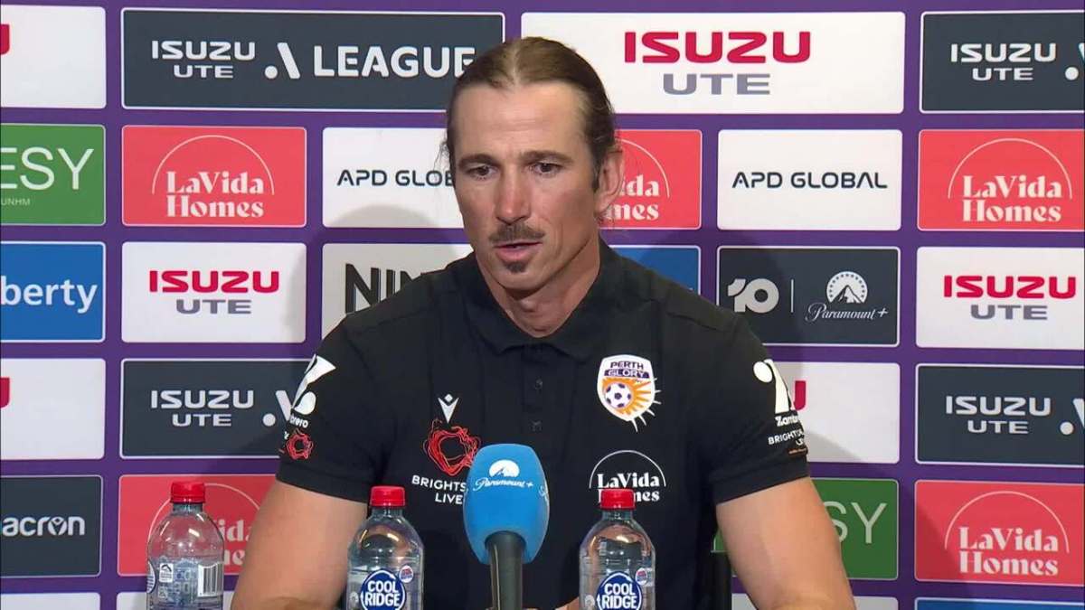 Adam Griffiths | Press Conference | Perth Glory v Auckland FC | A ...